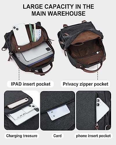 sling bag,canvas messenger bag for men,crossbody bag for women,Black