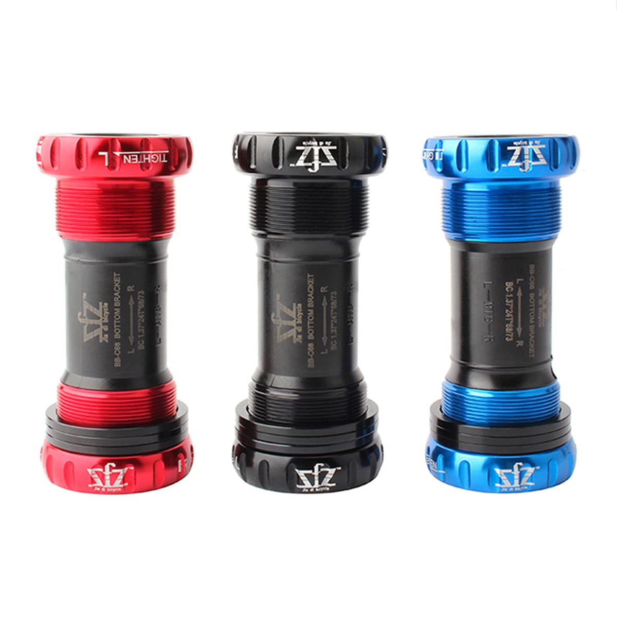 GOLDEAL Threaded Bottom Bracket 68MM-73MM, English Bottom Bracket for MTB/Road Bike. (Blue)