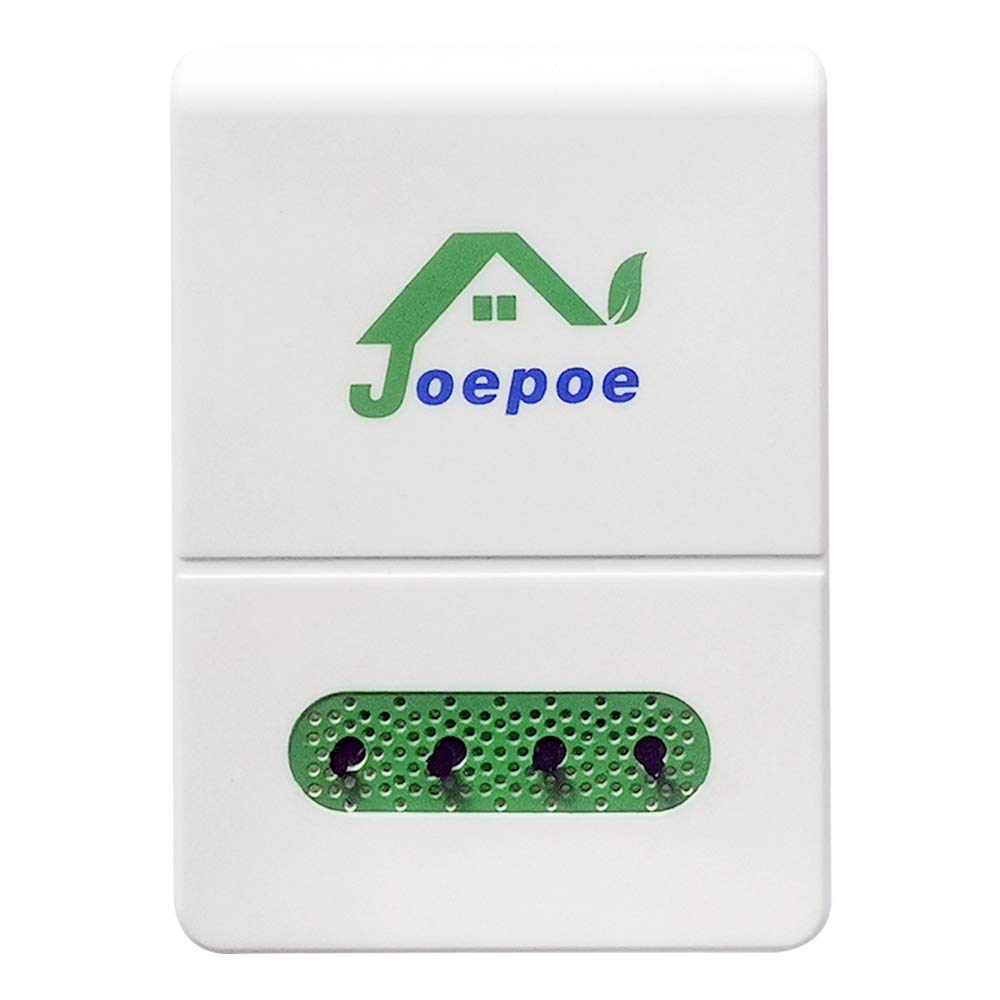 Joepoe Plug In Air Ionizer, Ionizer Air Purifier with Negative Ion Technology for Home, Air Freshener Plug In Home/Office Cleanse:Odors,Smell and More(White)