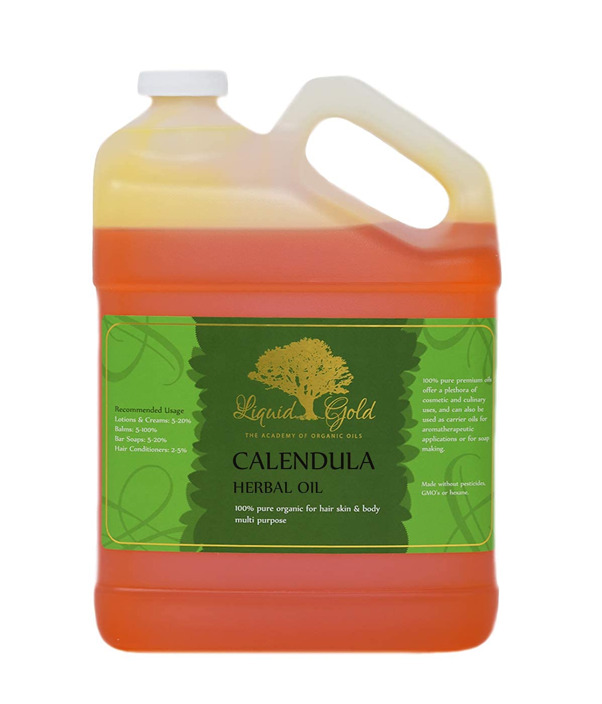 Liquid Gold 8 Fl.oz Calendula Infused Oil 100% Pure & Organic