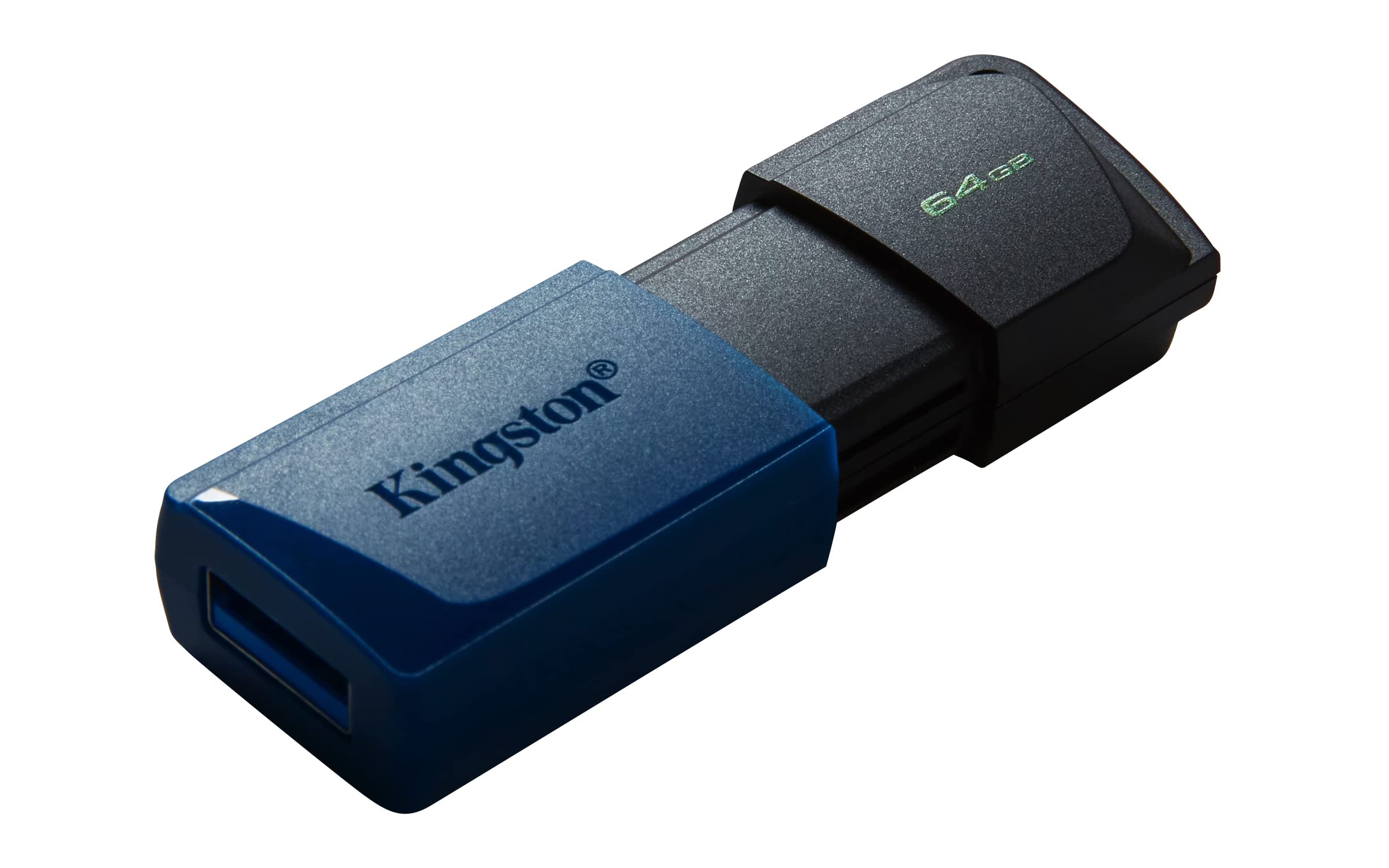 Kingston DataTraveler Exodia M 64GB USB 3.2 Flash Drive (50-Pack) Bundle with USB-C Adapter