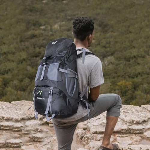 Russel Molly Hiking Backpack, 50l Camping Lightweight Bag for Outdoor