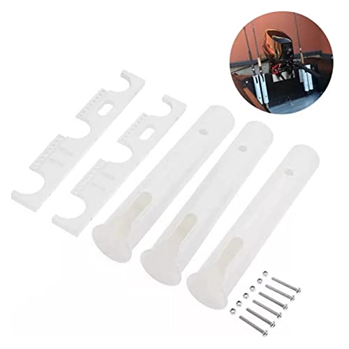 GOMOSU Side Mount Yacht Storage Rack Accessoires Durable Multifunctional 3 Tube Kayak Bracket Vertical Marine Boat Fishing Rod Holder