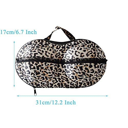 Travel Bra Underwear Organizer, Portable Bra Storage Case with Net, Traveling Lingerie Protective Organizer Bag for Luggage, Also for Women Bras Bikin