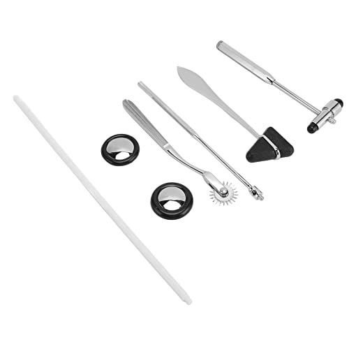 Percussion Hammer Set, Rolling Design Non Slip 5Pcs Stethoscope Hammer Kit for Bedroom