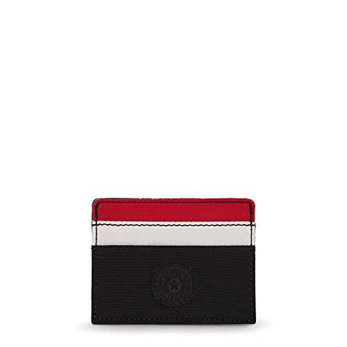 Kipling Cardy Card Holder Black Red Bl