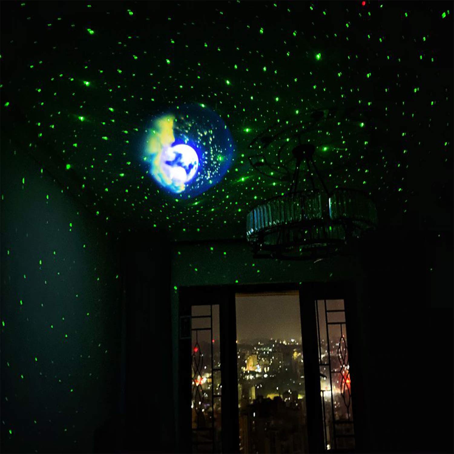 Galaxy Light Projector for Kids, Nebula Star Projector with Remote Control Star Night Light for Bedroom Party Home Decor Planetarium Ambiance Gift for Children and Adults (Black)