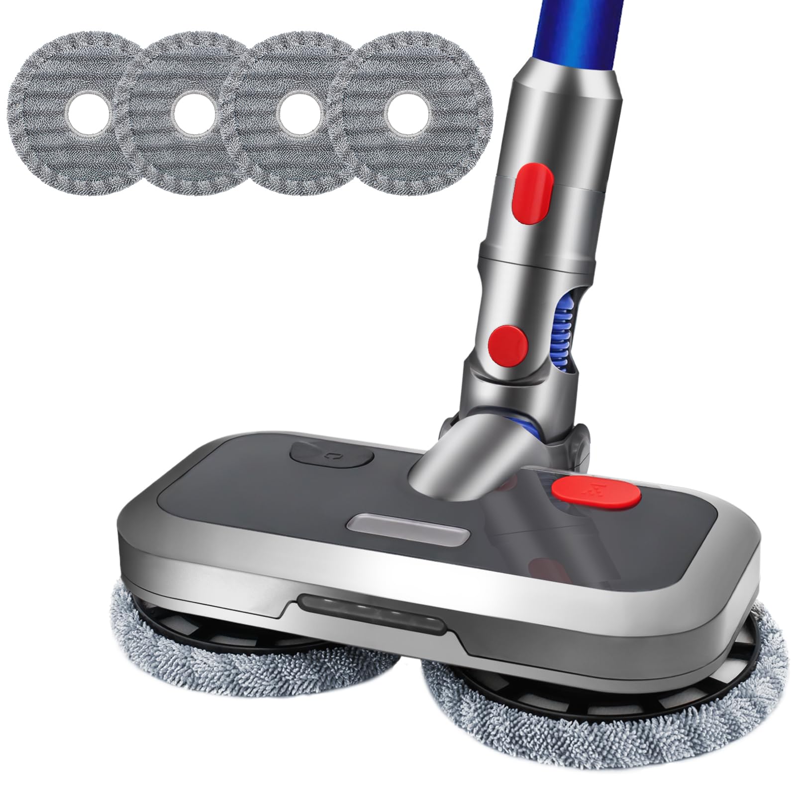 Garbage fighter Electric Mop Head Attachment for Dyson V7 V8 V10 V11 V15 Wireless Vacuum Cleaner Wet & Dry Mop Cleaning Head Floor Brush Replacement Parts
