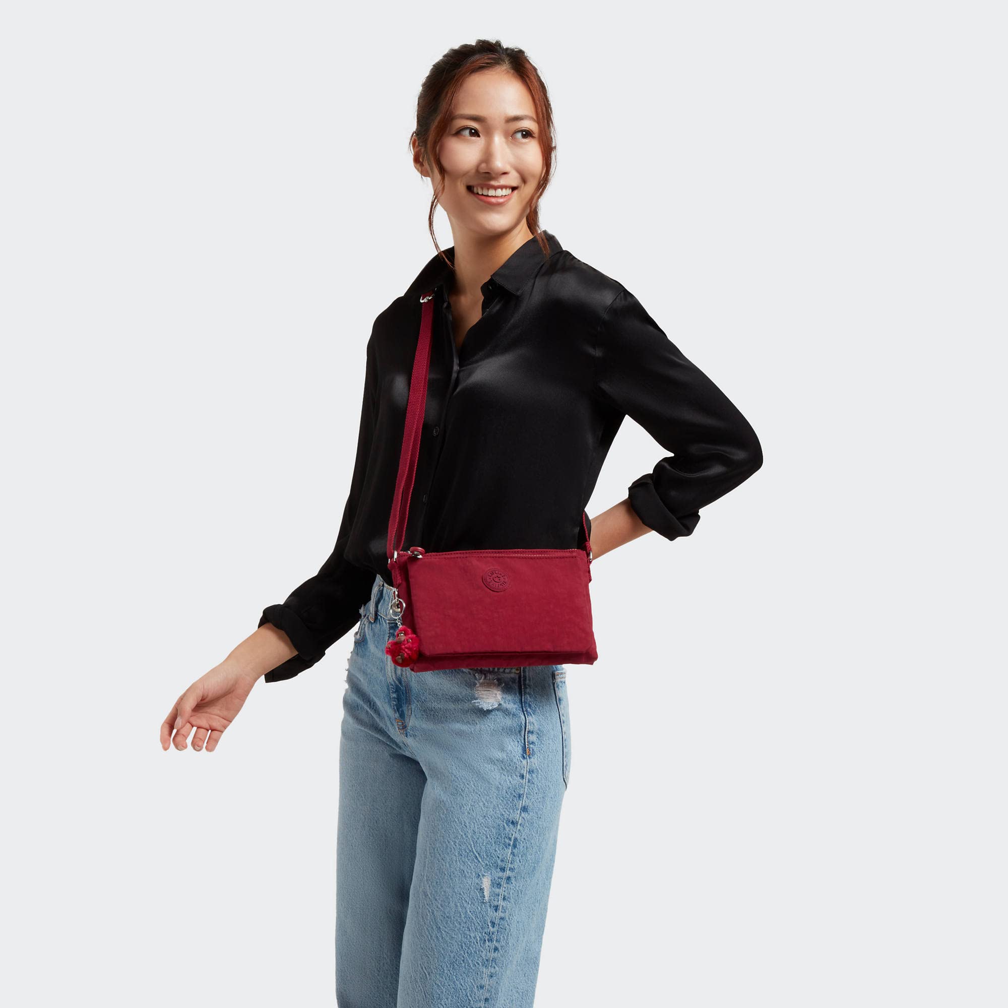 Kipling Mikaela Crossbody Bag Regal Ruby