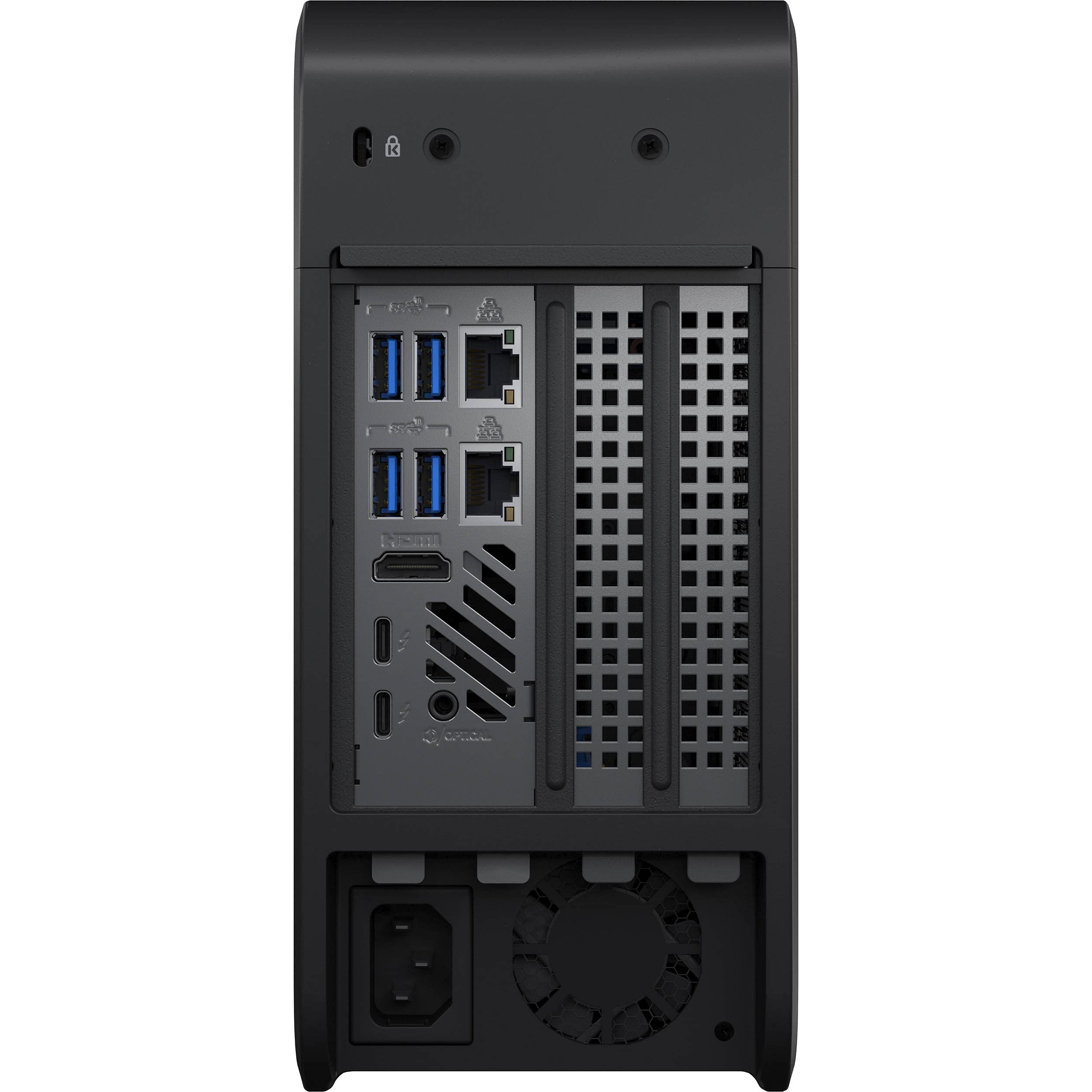Intel NUC 9 NUC9i7QNX (Intel 6-Core i7-9750H, 64GB RAM, 2TB PCIe SSD, 2 x Thunderbolt, WiFi 6, HDMI, Win 10 Pro) Ghost Skull Canyon Extreme Gaming Box Elite Mini Tiny Business Desktop, 3-year warranty