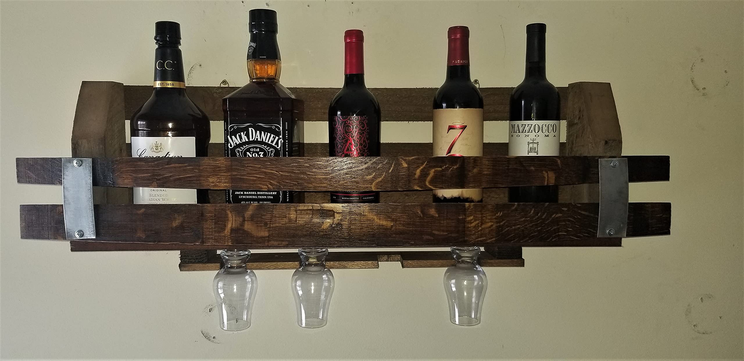 Lighted Whiskey/Wine Rack