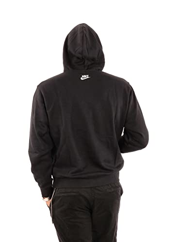 Nike Nsw Pullover Hoodie Mens Size - Medium Black/White