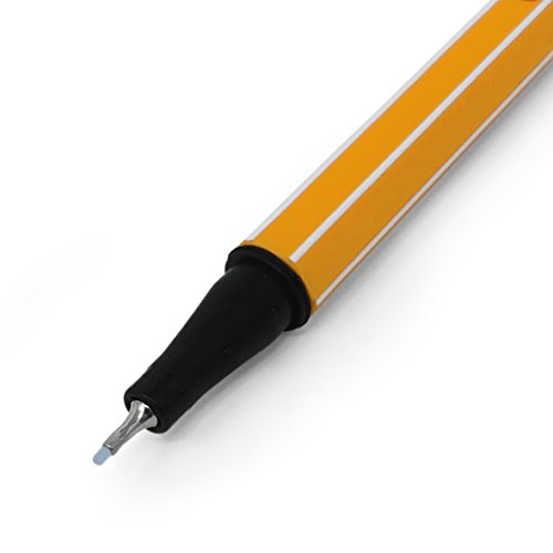 Stabilo Point 88-0.4mm Fineliner - Box of 10 Pens - Ice Blue