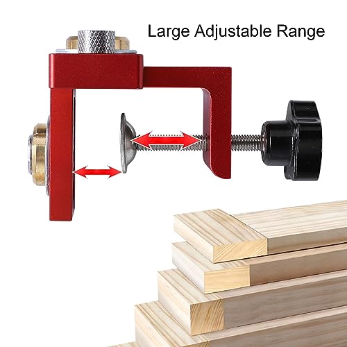 Pocket Hole Jig Kit 3 in 1 Round Dowel Woodworking Holes Locator Furniture Panel Splicing Tool, for Easy Furniture Assembly and Strong Wood Joints