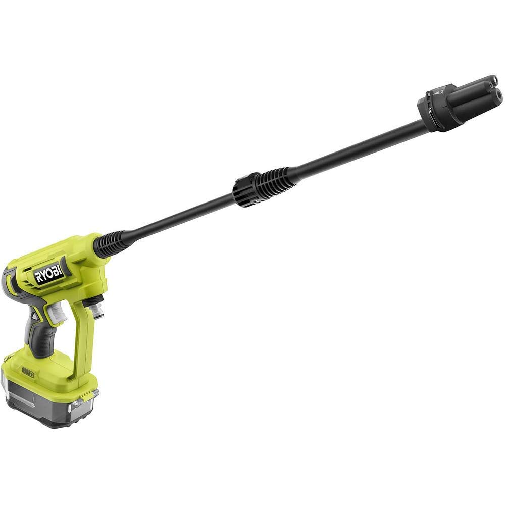 RYOBI RY120352K ONE+ 18-Volt 320 PSI 0.8 GPM Cold Water Cordless Power Cleaner - 4.0 Ah Battery and Charger Included