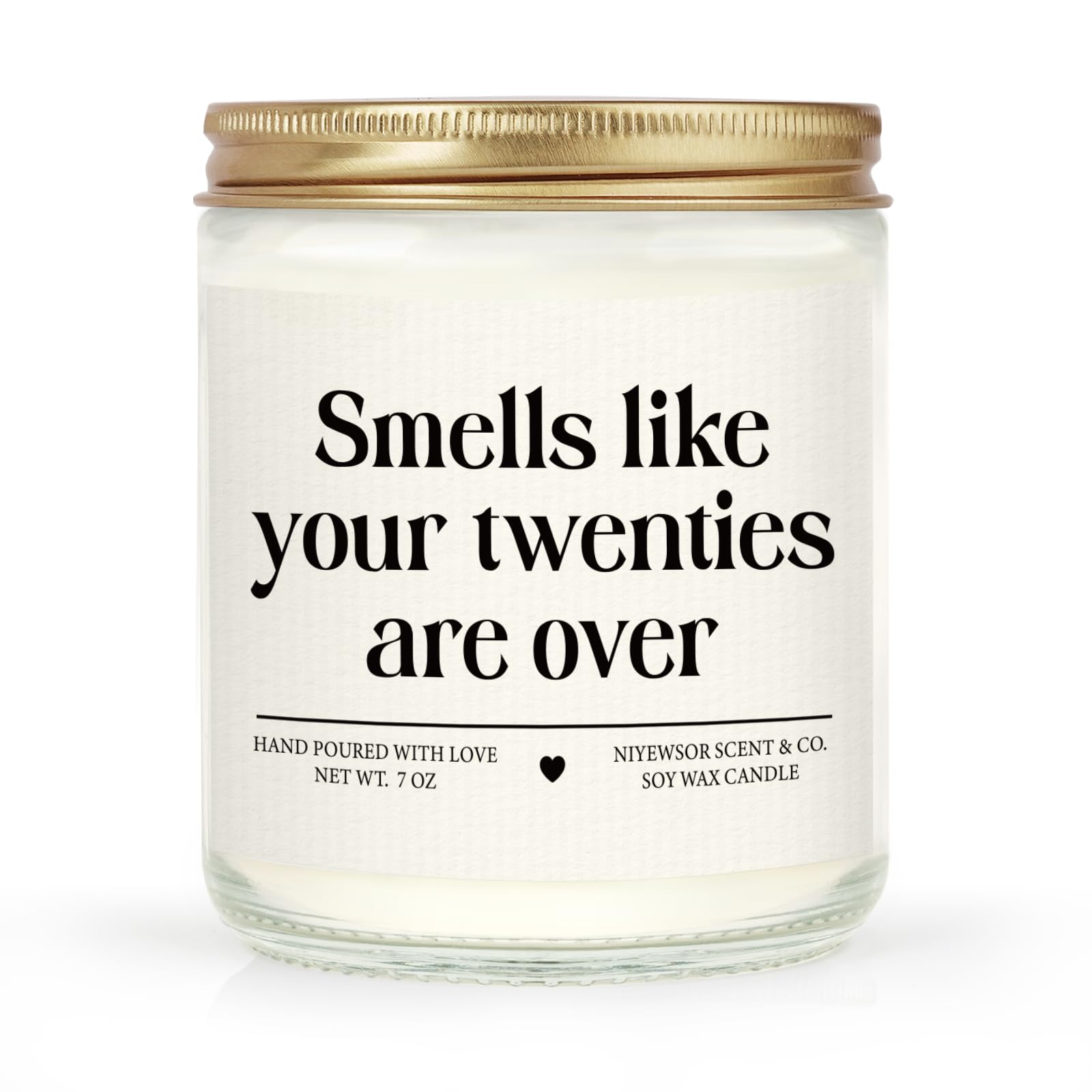 Niyewsor 30th Birthday Gifts for Her Him, 30th Birthday Candle, 30th Birthday Gifts for Women Men, 1994 30th Birthday Decorations, 30 Year Old Birthday Gifts for Friends, Sister, Handmade, 7oz