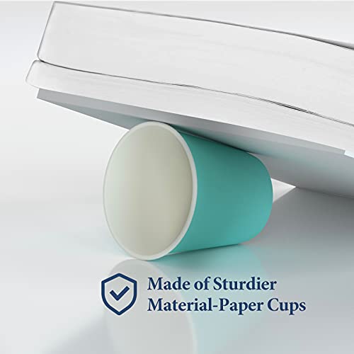 Turbo Bee 600Pack 3 oz Paper Cups, Disposable Sky Blue Bathroom Cups,Small Mouthwash Cups,Espresso Cups, Paper Cups for Party, Picnic,Travel and Event