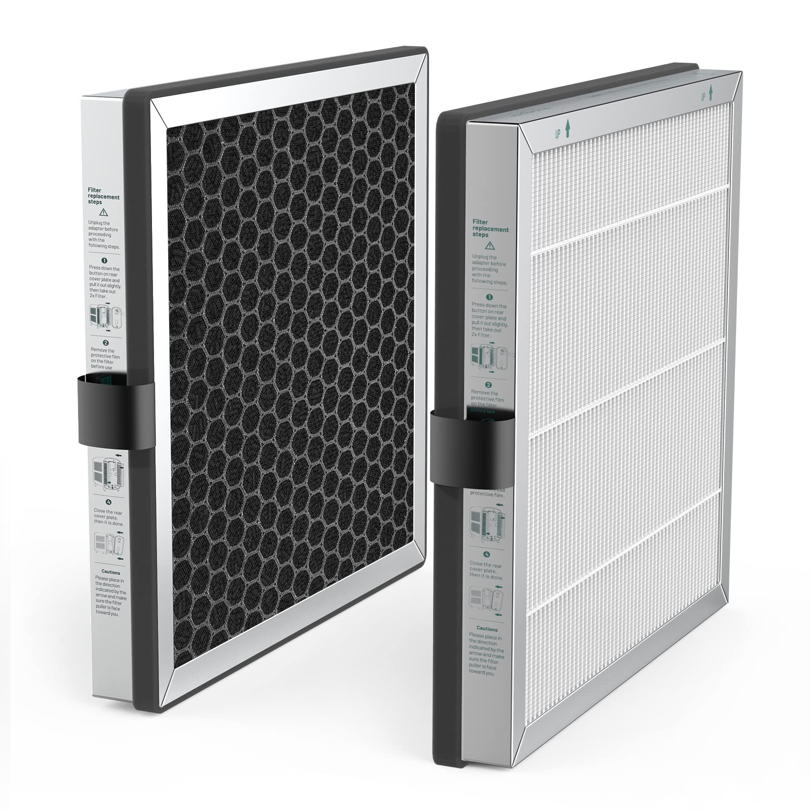 Jafända Air Purifiers JF180 Blue+ An Additional Set of New Replacement Filters,Exclusive for JF180