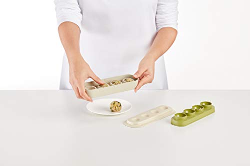Lékué Veggie Ball Maker, 8.2 x 2.2 x 2.8in, Green