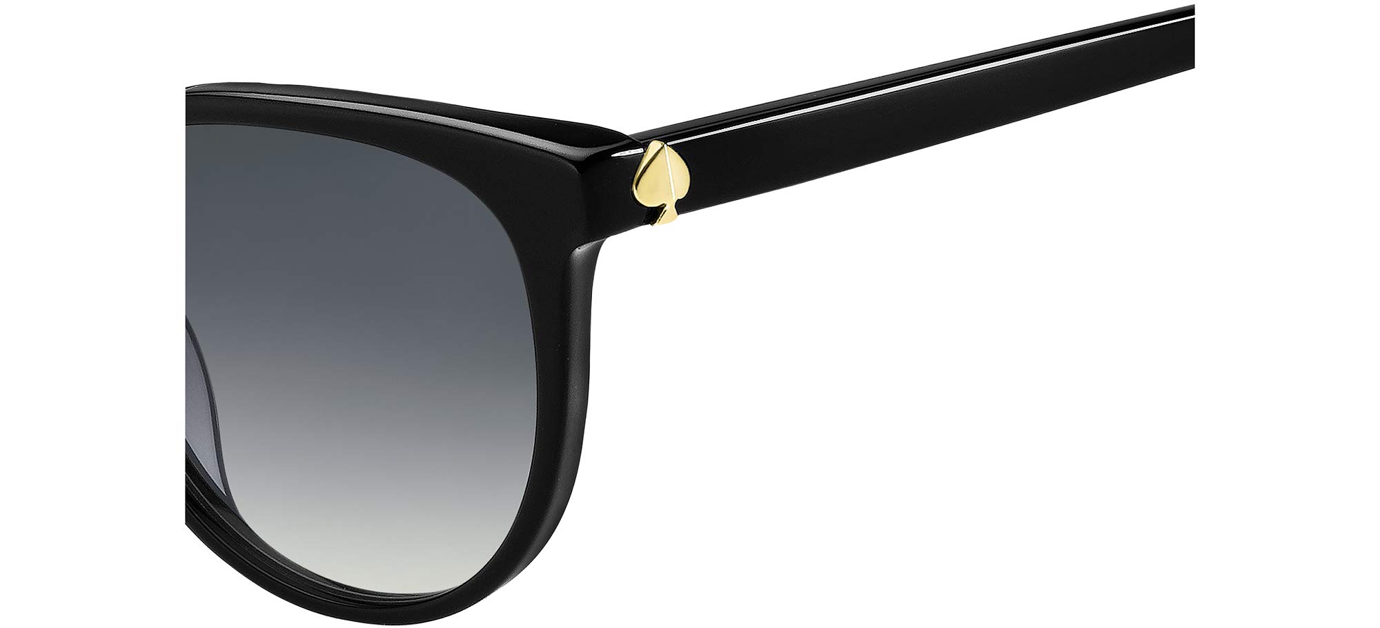 Kate Spade New York womens Melanie/S Sunglasses, Black, 52mm 19mm US