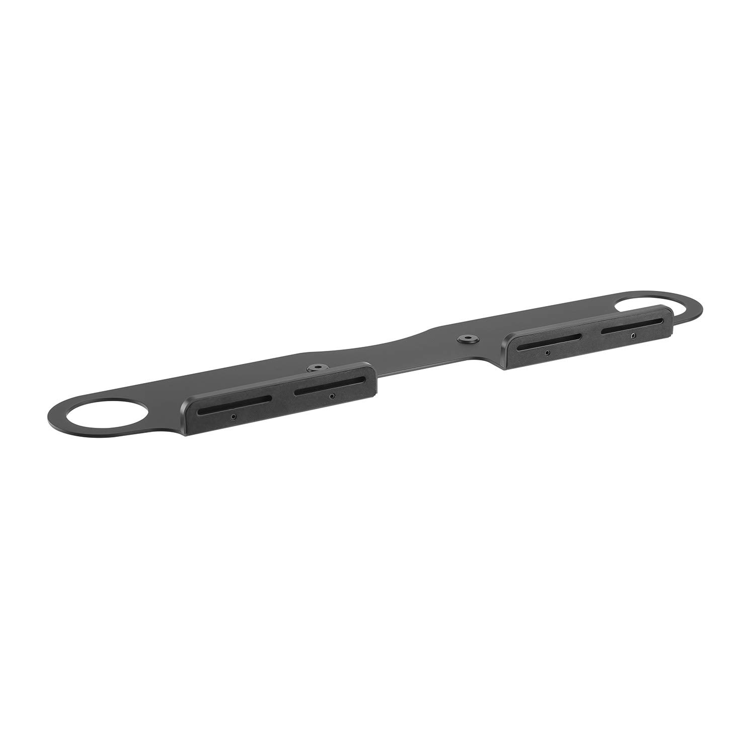 Eximus Speaker Wall Mount Bracket Under TV Shelf Compatible with Sonos Beam Soundbar - Matte Black Finish (Mounting Hardware Included)