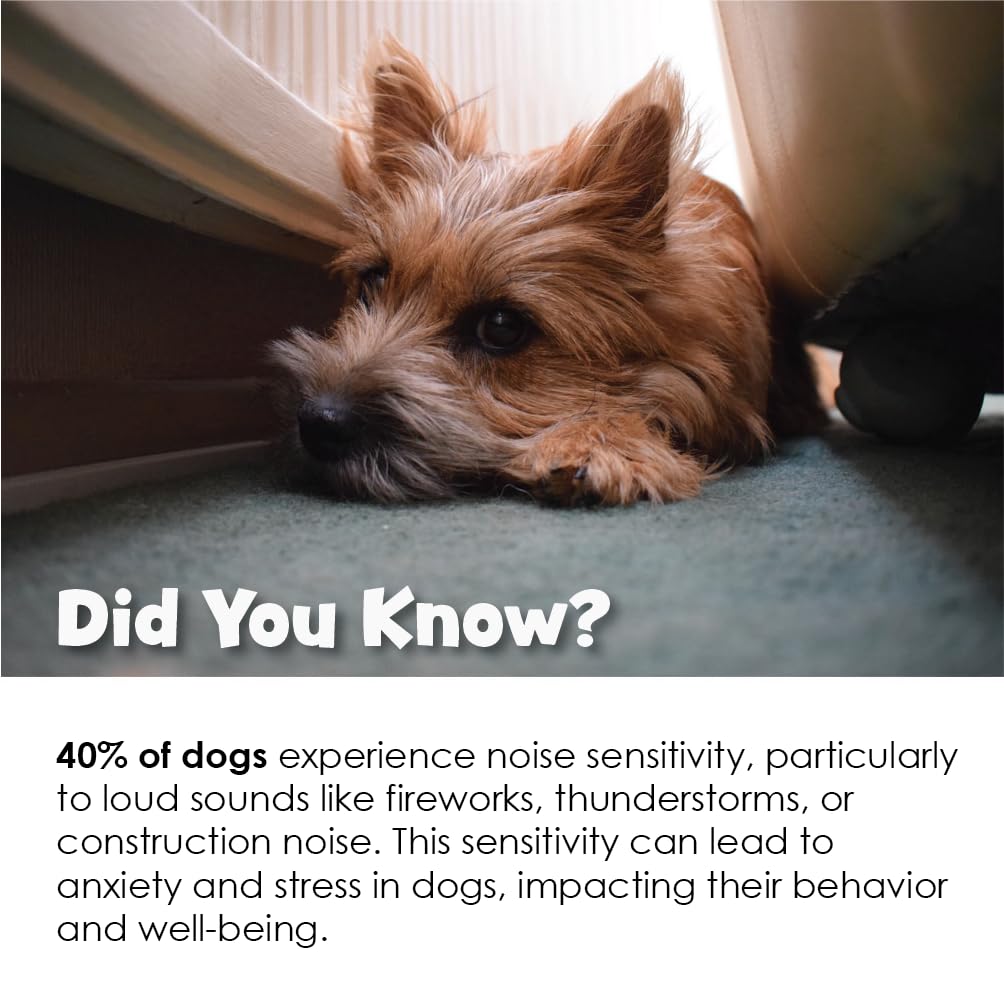 TranQuil-Tabs for Dogs - Contains Chamomile, L-Tryptophan, and Melatonin - Relieves Stress and Tension - Ease Travel and Separation Anxiety - 60 Tabs