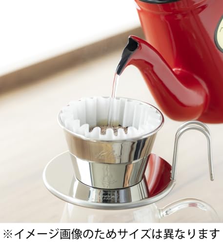 Kalita Coffee Dripper 'TSUBAME' WDS-185 2-4 Person Use Stainless Steel 5097