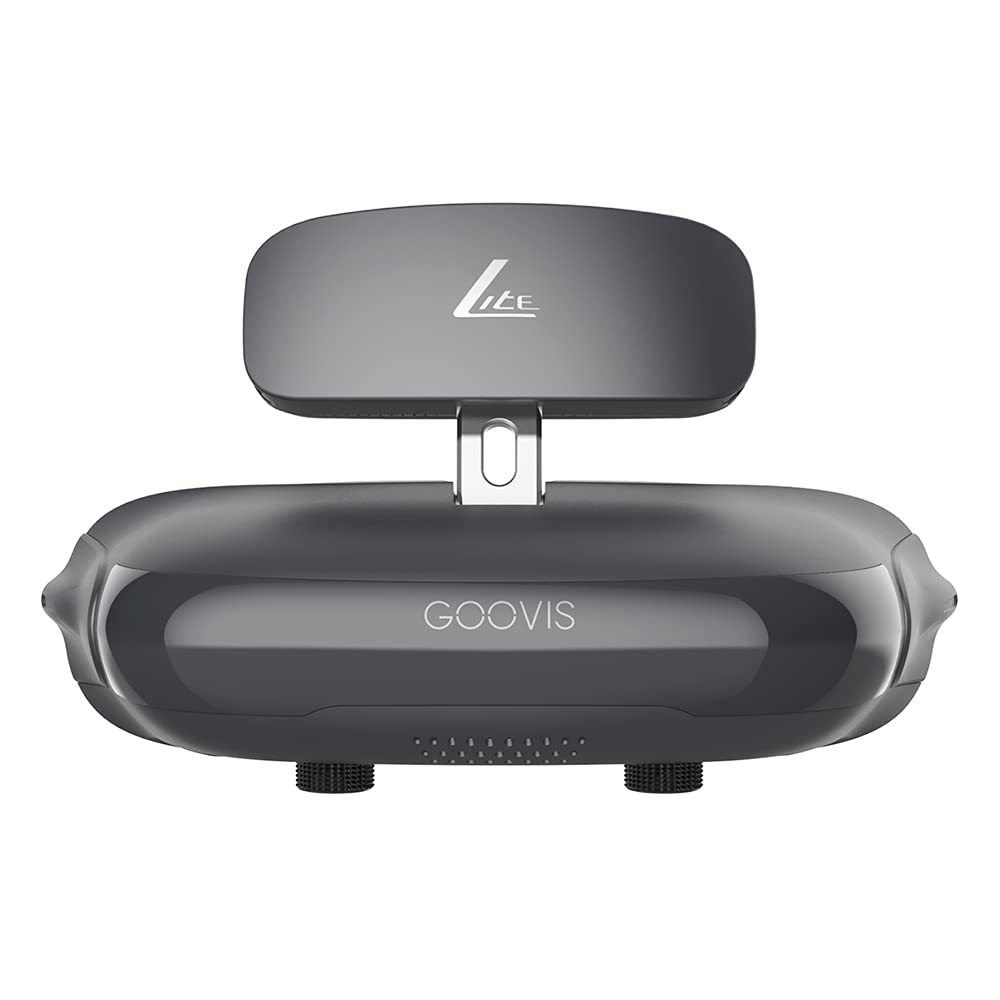 Goovis PC Virtual Headsets, Mobile 3D VR Movies Cinema with Media Player,HDMI Streaming Media Player,Bluetooth 4.1 Media Player Controller