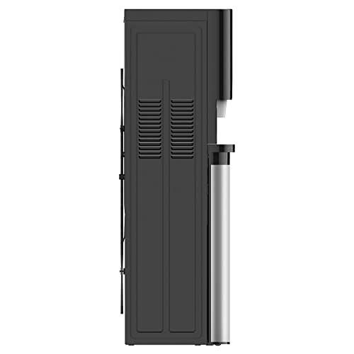 Frigidaire EFWC900 Water Cooler/Dispenser with Cup Storage -2 Temperature Settings - Bottom Loading - Premium Stainless Steel - Child Saftey