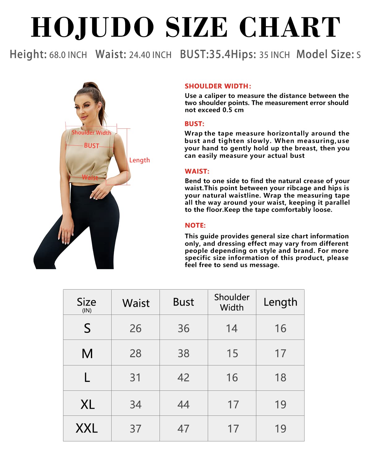 Hojudo Womens Crop Top Sleeveless Yoga Tank Tops Cute Workout Running Gym Athletic Shirts White
