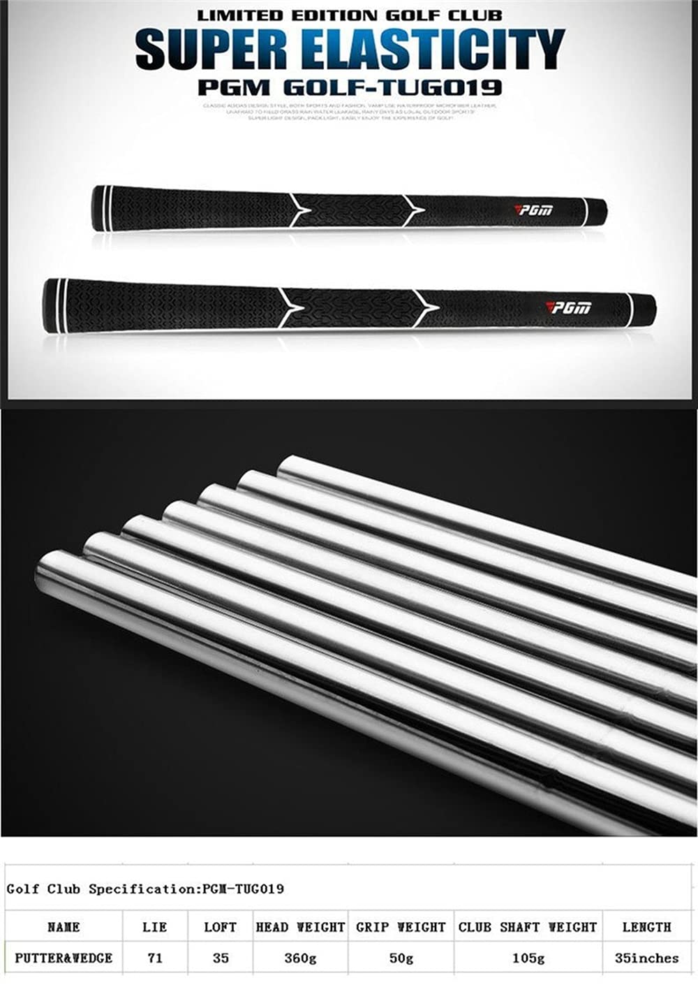 Golf Blade Putter Men Golf Putters Stainless Steel Golf Cutting Club Beginner Digging Club Golf Clubs for Male/Women