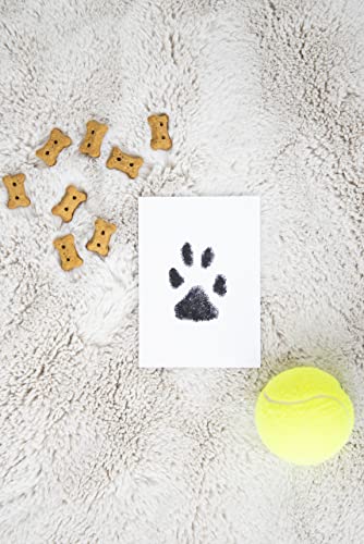 Pearhead Pet Clean-Touch Ink Pad, Medium/Large, Black Ink Pad for Cats or Dogs, Pet Owner, Pet Owner Must Have Item, Pet Memory Keepsake, for Medium to Large Pets