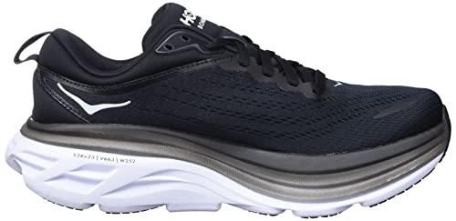 HOKA ONE ONE Women's Running Shoes, Black, 7.5 US