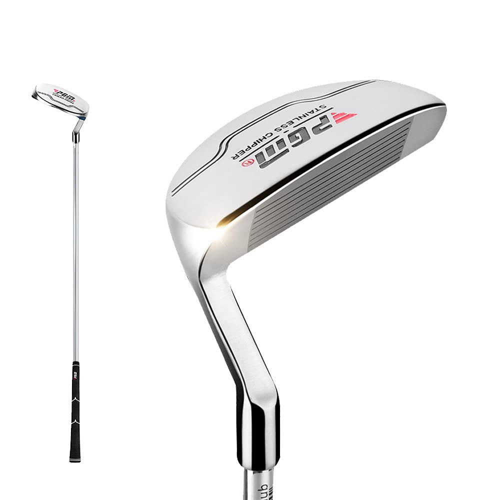 Golf Club Putter Steel Golf Chippers, Women Men Right Hand Outdoor Sports, 35'' Golf Cut Putters (Silver)