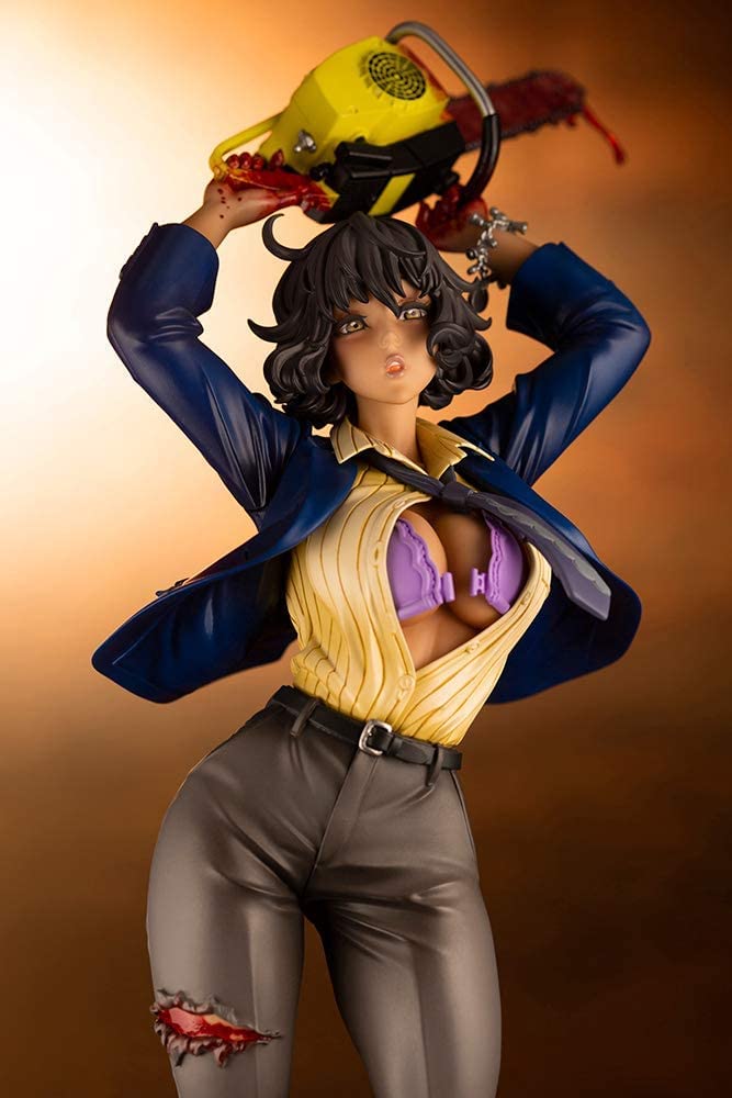 LKCOZSMTexas Chainsaw Massacre Leatherface Dance BISHOUJO Statue