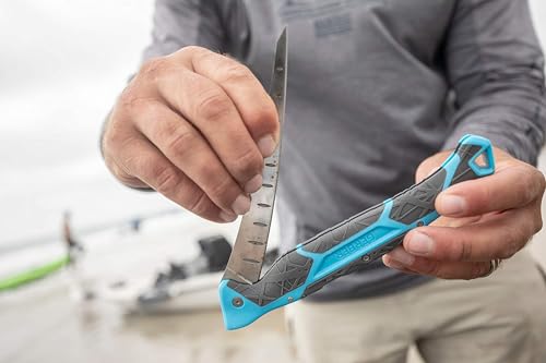 Gerber Gear Controller - Saltwater Fishing Fillet Knife for Fishing Gear - Cyan, 6 Inches