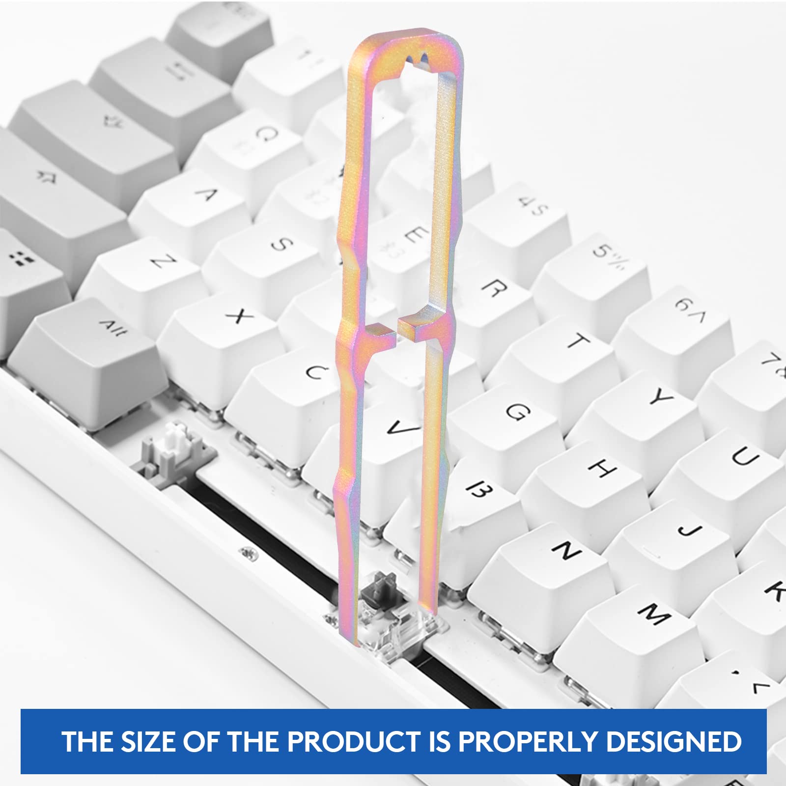 PFCKE Switch Puller, Titanium Steel Switch Puller for Mechanical Gaming Keyboard Switches.