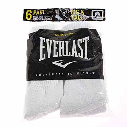Everlast Crew Socks, Black