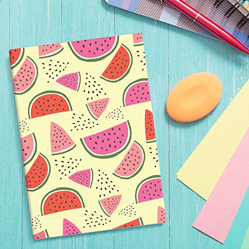S&O Fun Fruit Notepad Theme Set with 12 Unique Designs - Brightly Colored 3.5x5" Mini Notebooks That Fit Anywhere - Durable Pocket Notebook Pack - Notebooks & Writing Pads - Notebooks Bulk