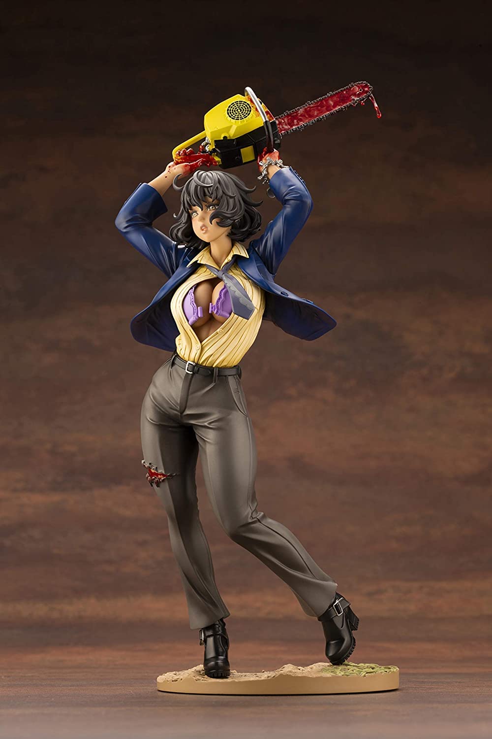 LKCOZSMTexas Chainsaw Massacre Leatherface Dance BISHOUJO Statue