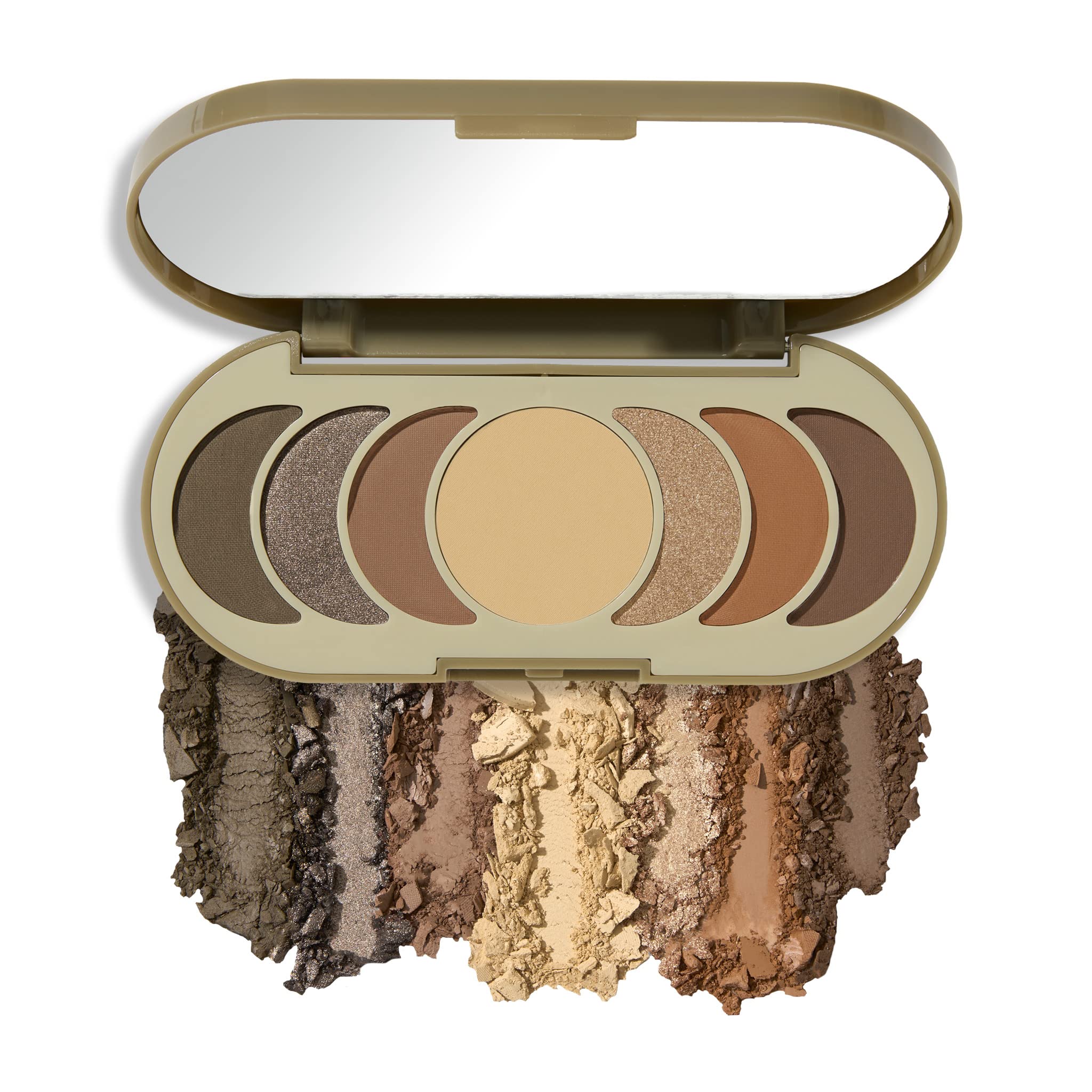 Julep Eyeshadow 101 Pro Powder Palette | 6 Shade Matte & Shimmer Eyeshadows, Blendable & Buildable Eye Makeup, Rose Gold