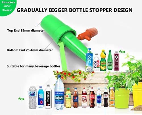 Hengyi Self Watering Spikes, Automatic Water Seepage Device, Garden Irrigation System with Adjustable Control Valve