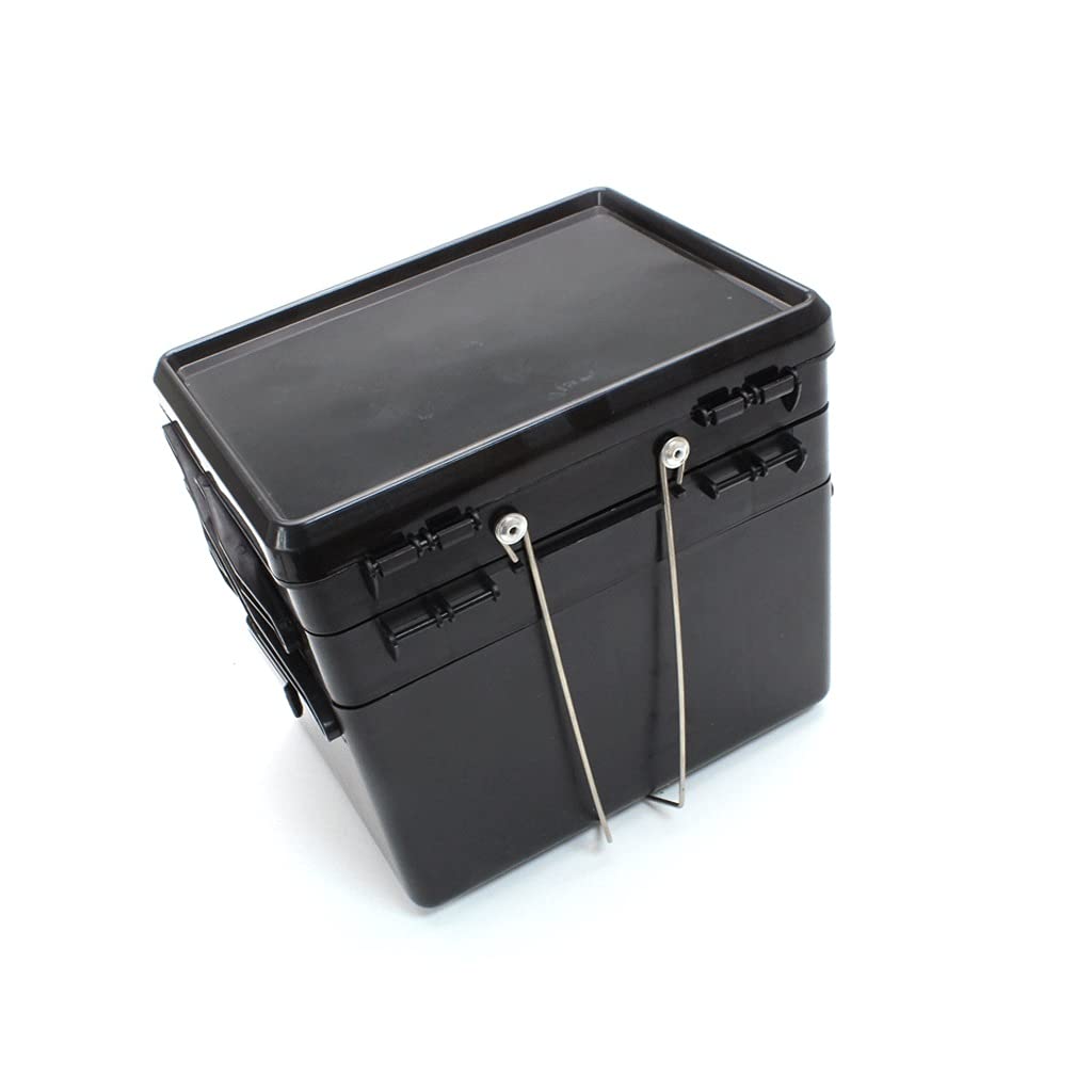 LMMDDP Multifunctional 3-layer Fishing Bait Box Large Capacity Fishing Box Box Bait Fishing Container