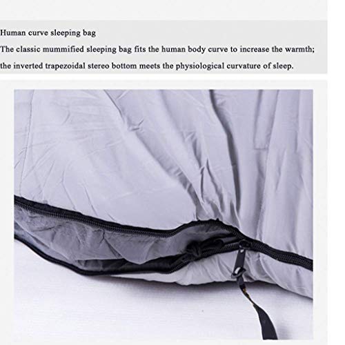 LMMDDP Mummy Sleeping Bag,Winter Sleeping Bag for Camping, Hiking, Backpacking and Travel,Waterproof, Compact and Ultralight Cold Weather Sleeping Sack (Color : Style 2)