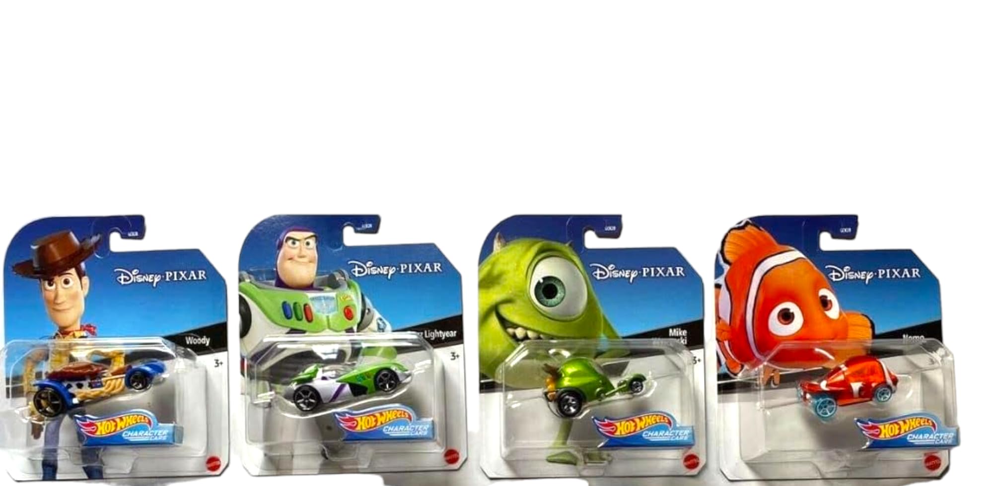 Hot Wheels Disney Pixar Character Cars Complete Set of 8 from GCK28-999J Release
