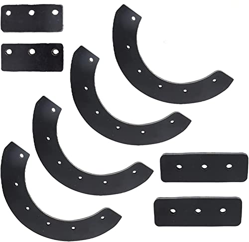 Gpartsden 302565MA Snow Thrower Rubber Paddle Set Replacement for Craftsman Murray Noma 302565 57121MA 1687312SM