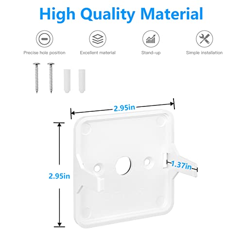 OkeMeeo Adhesive Mount for Lutron Caseta Smart Hub L-BDG2-WH and Lutron Caseta L-BDGPRO2-WH - SmartBridge Pro