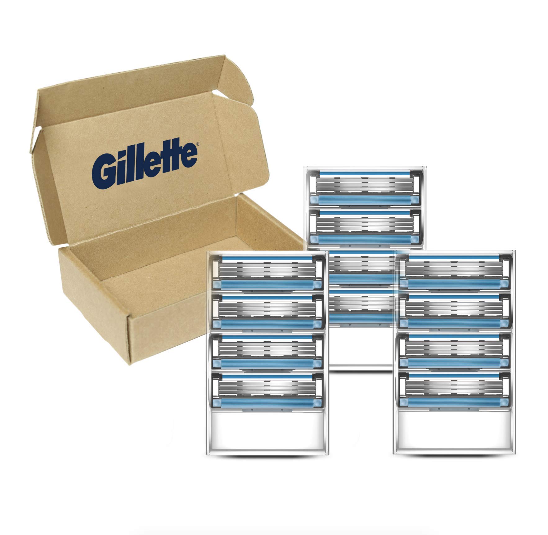 Gillette3 Men's Razor Blades, 12 Blade Refills