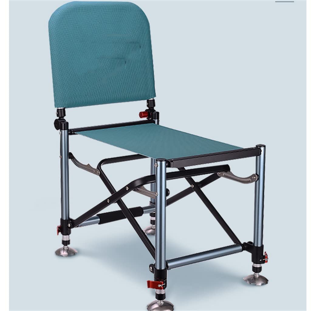 LMMDDP Ultralight Knight Fishing Chair Folding Multifunctional Portable Lightweight Fishing Seat