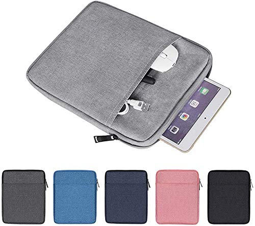 Fullgaden Shockproof Protective Storage Carrying Sleeve Case - Compatible with Apple 9.7 and10.5 Inch iPad Pro Retina Tablet, Pink